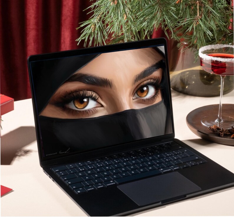 Eyes - Niqab Muslim Eyes - Close up Eyes - Women Honey Brown Eyes ...