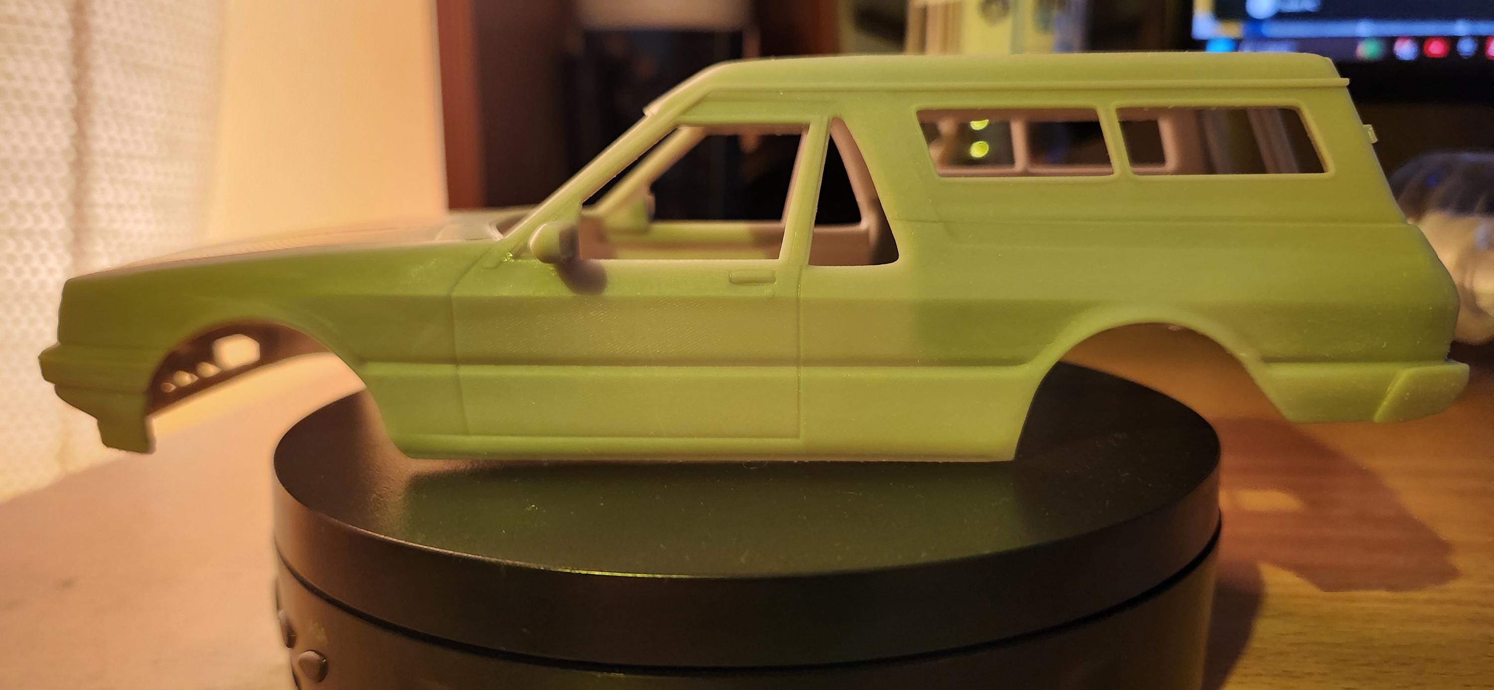 1 24 Scale Resin Printed Xf Ford Falcon Panel Van-body Only- - Etsy
