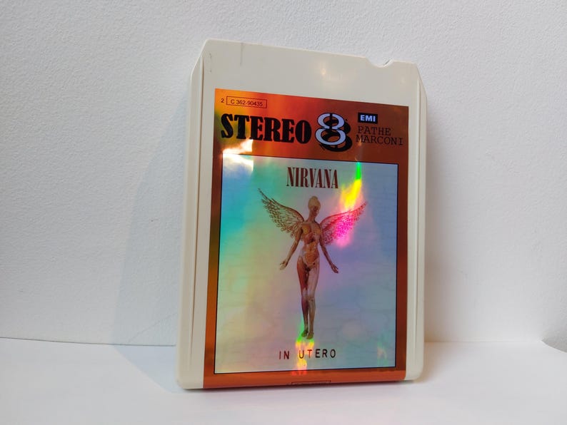 Custom Handmade Nirvana in Utero 8 Track Cassette Tape - Etsy
