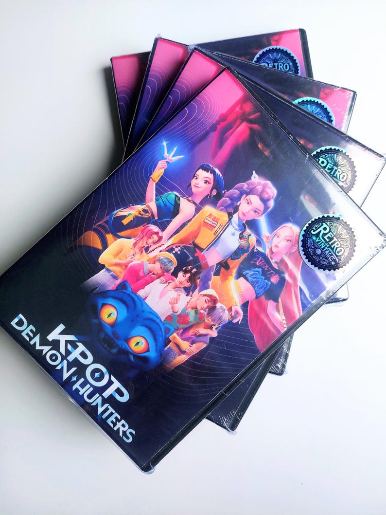 Kpop Demon Hunters DVD - Etsy