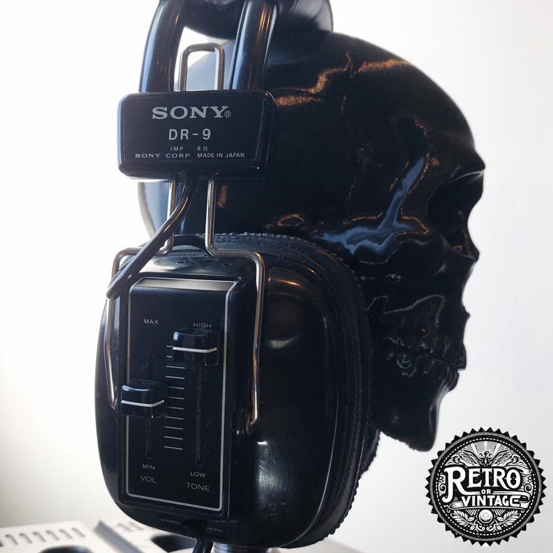 Sony DR-9 Vintage Headphones From the 80s - Etsy