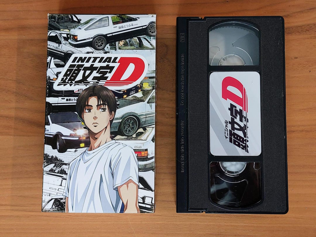 Initial D Second Stage VHS Tape Video Transfer - Etsy Australia