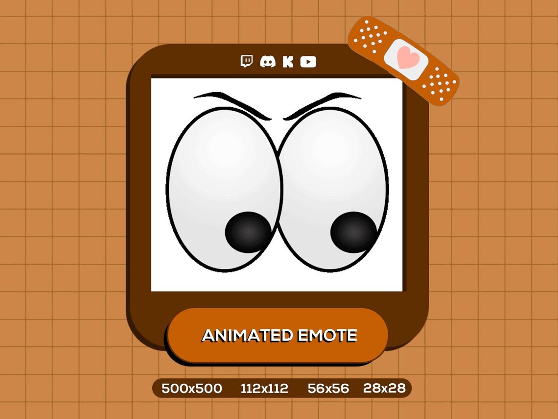 Angry Eye Animated Emote: Shifty Sus Twitch Emote (digital Download) - Etsy