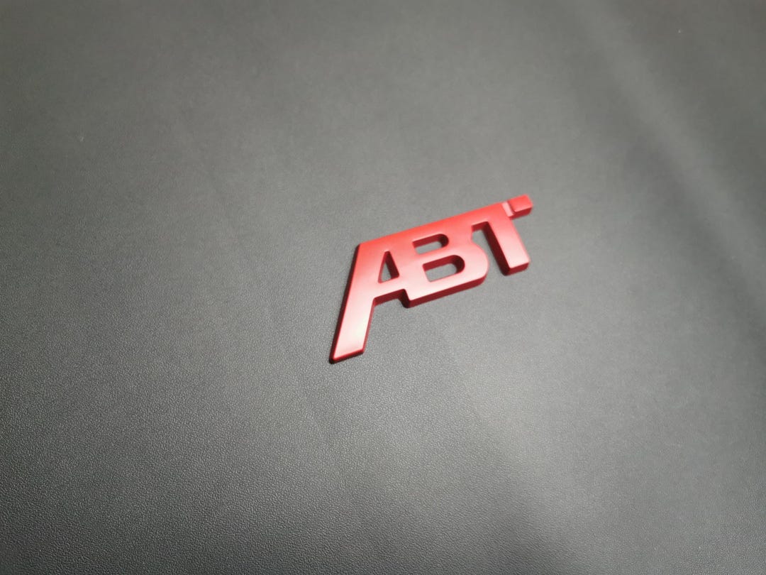 Red ABT Metal Badge – 81x32mm - Etsy