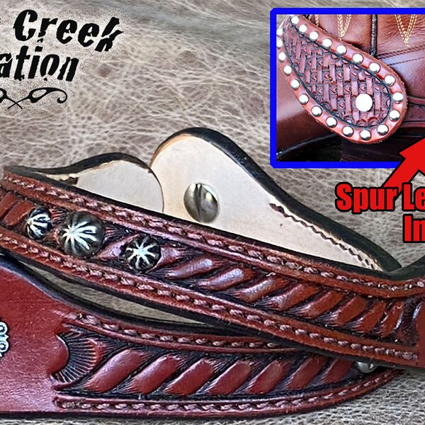 Leather Spur Straps - Etsy