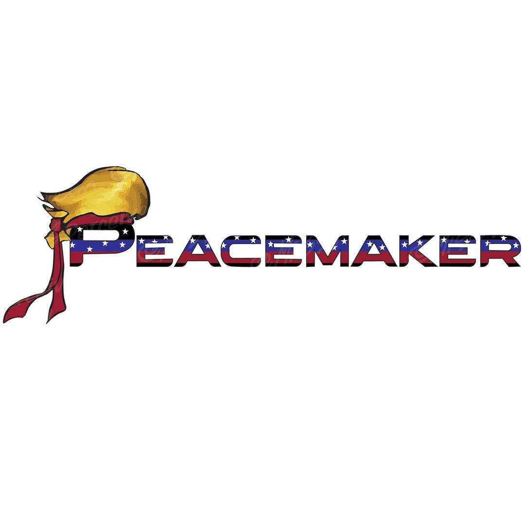 Trump the Peacemaker: Trump Hair With Rambo Headband SVG, PNG, JPEG ...