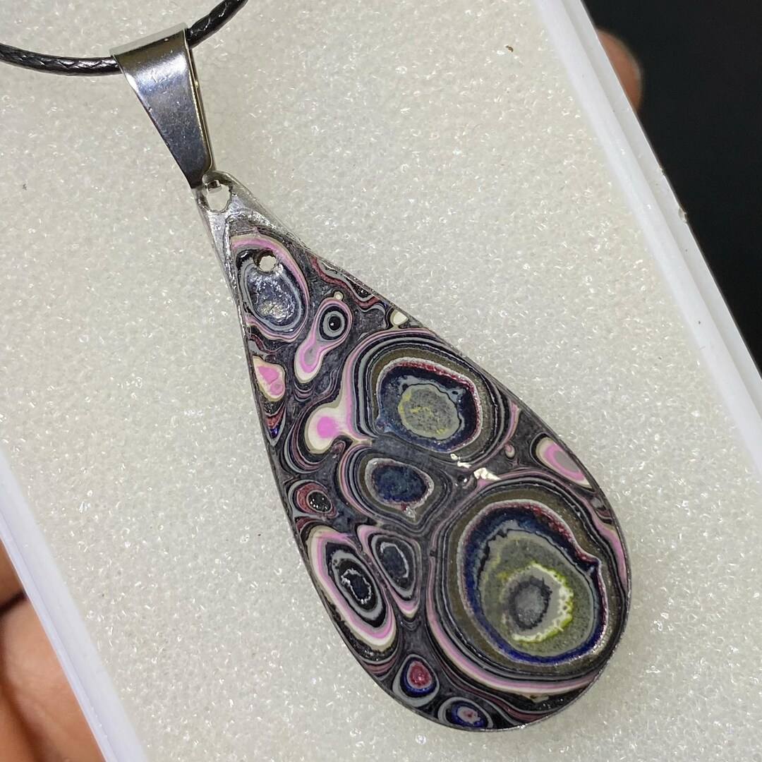 Fordite Agate - Multi Color Gemstone for Unique Jewelry Making & Crafts ...