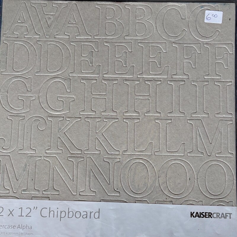 Chipboard Letters - Etsy