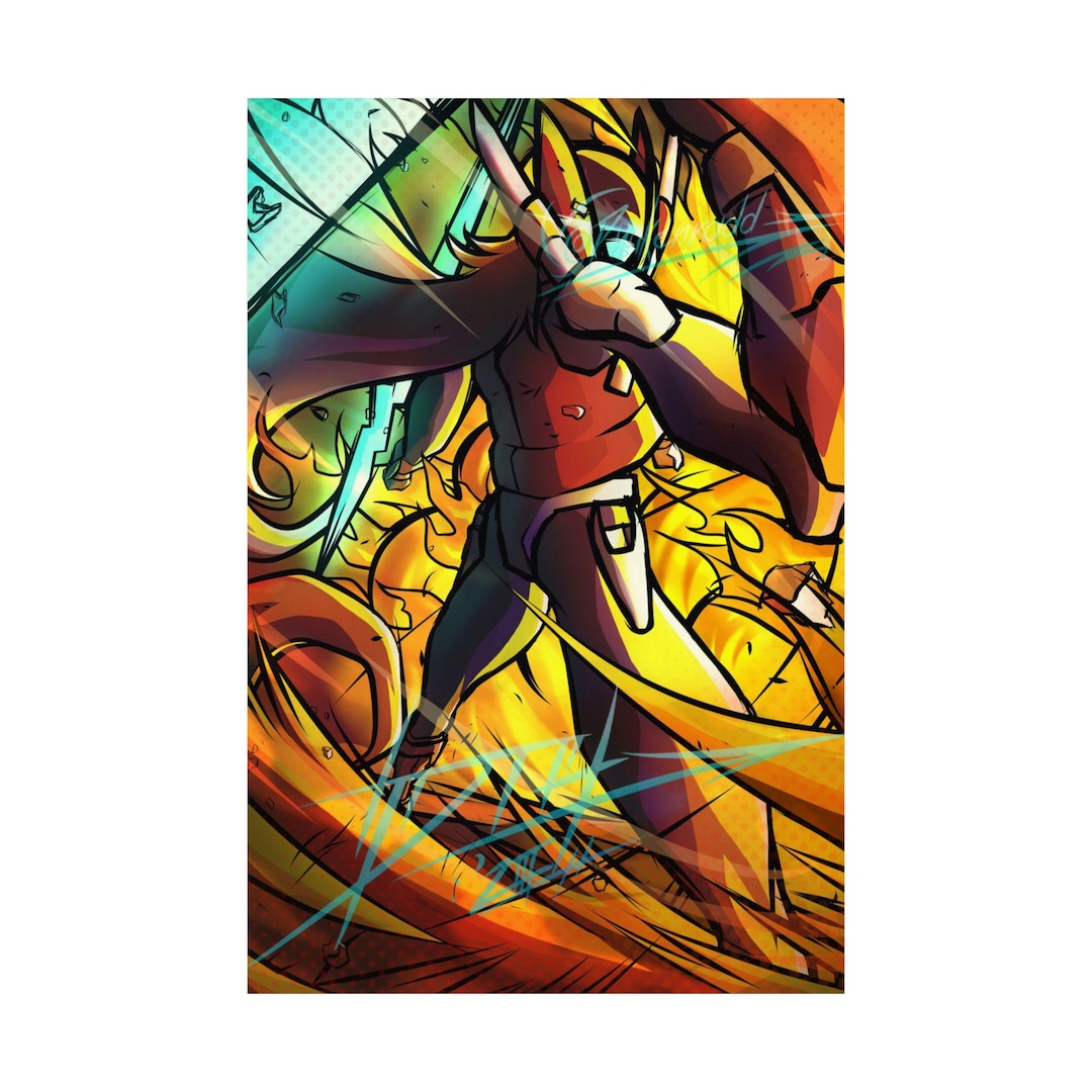 Mega Man Zero Poster (VG/MMZ) - Zero: the Re-awakened Reploid - Etsy