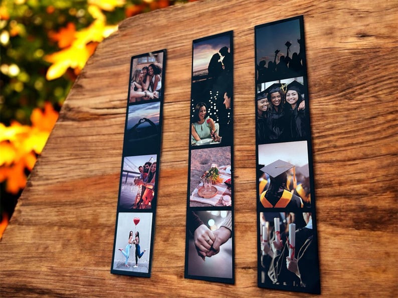 Custom Photo Strip Magnet- Personalized Film Strip Style Magnet for ...