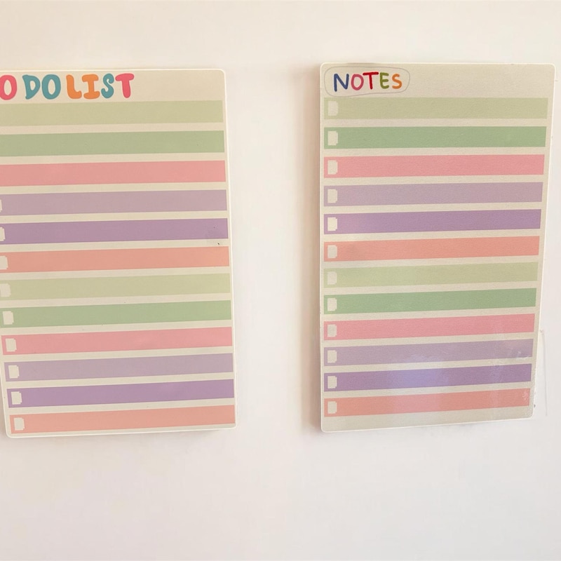 Erasable to Do List - Etsy