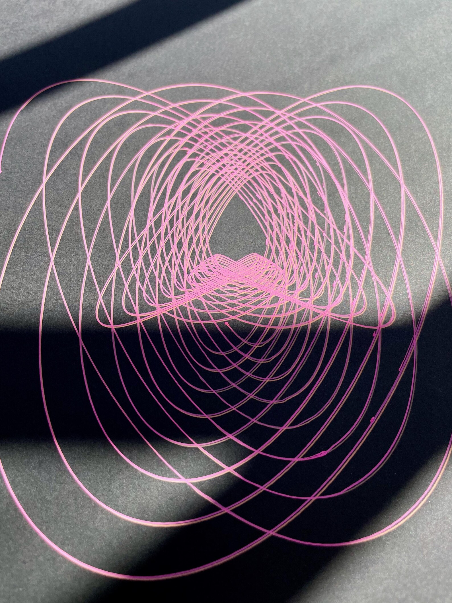 Pen Plotting, Generative Art, Wall Art, Ink on Paper, Code, Modern Art ...