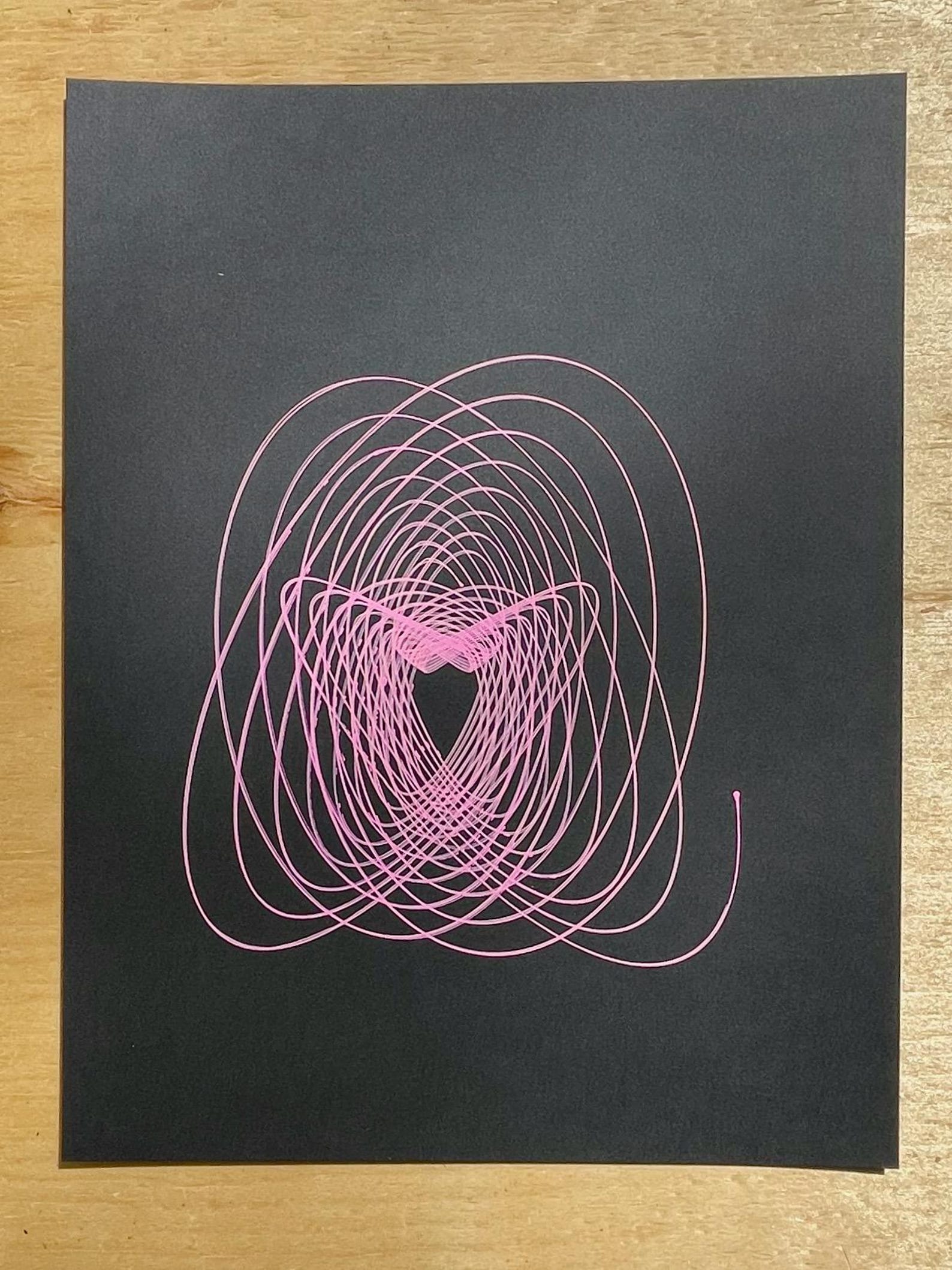 Pen Plotting, Generative Art, Wall Art, Ink on Paper, Code, Modern Art ...