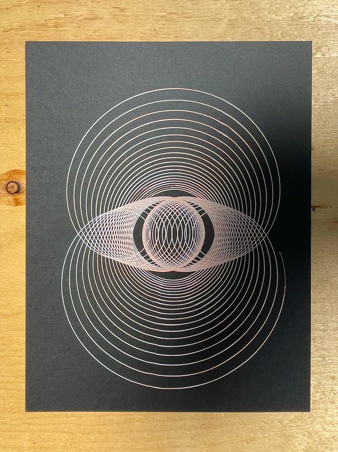 Pen Plotting, Generative Art, Wall Art, Ink on Paper, Code, Modern Art ...