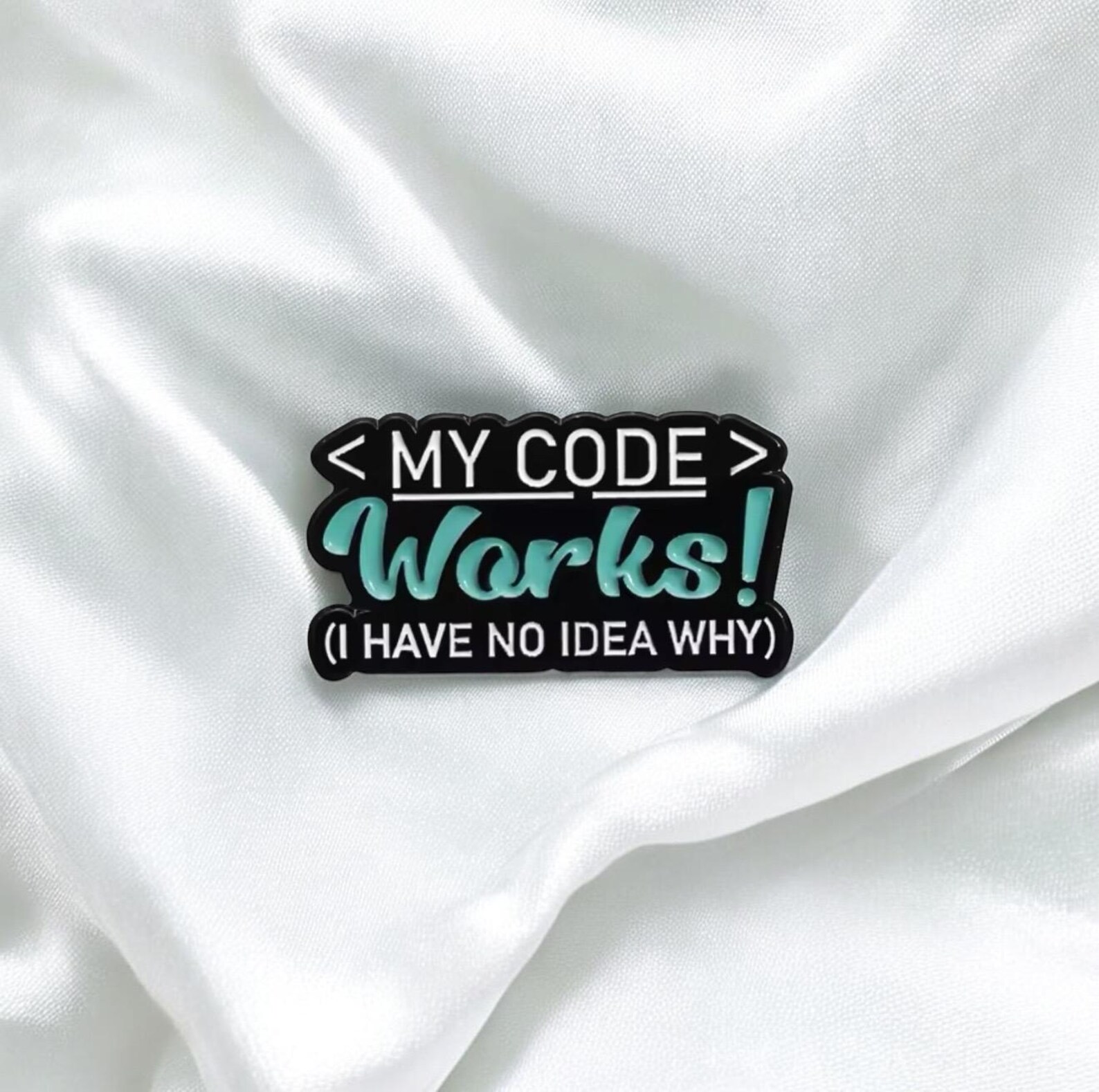 Funny Programmer Enamel Pins – Tech Support, Coding, and Developer ...