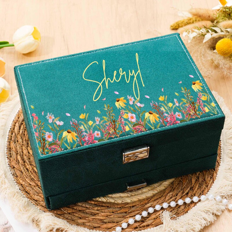 Ladies Jewelry Box - Etsy