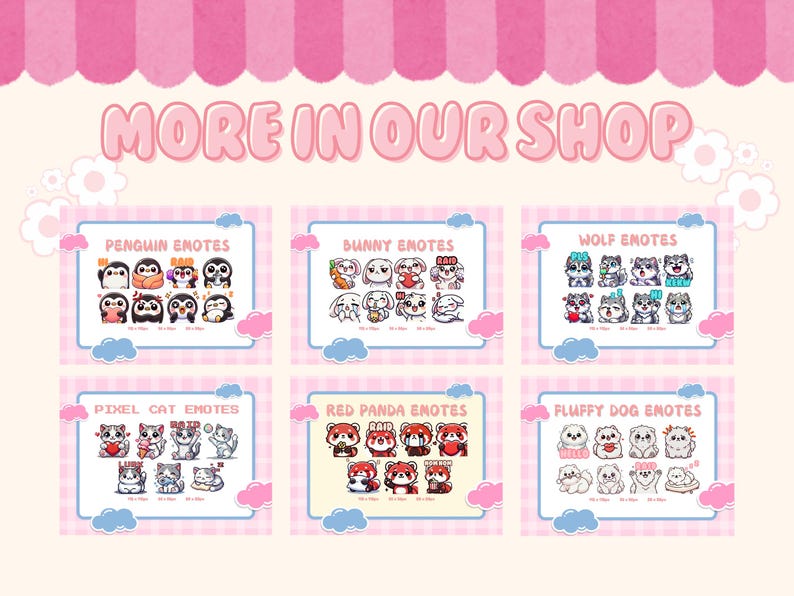 Kawaii Duck Emotes | Twitch Discord Youtube Kick | Cute Chibi Ducks ...