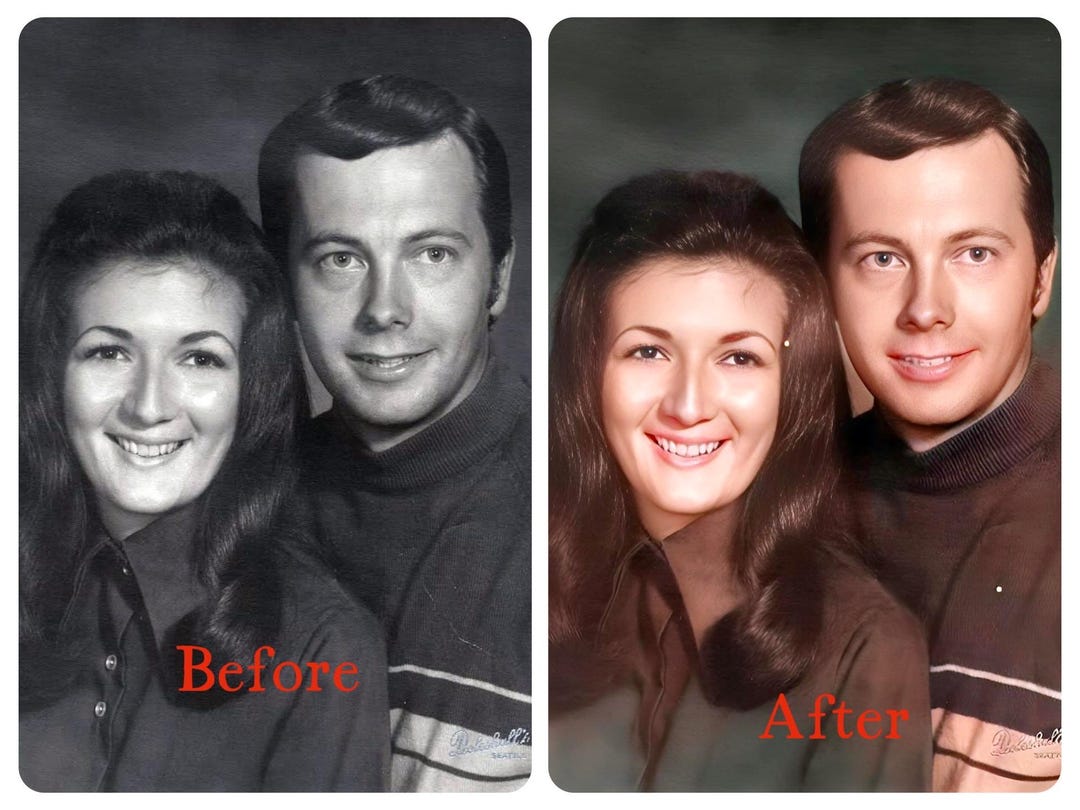 Colorize Your Memories – Black & White Photo to Color Restoration ...