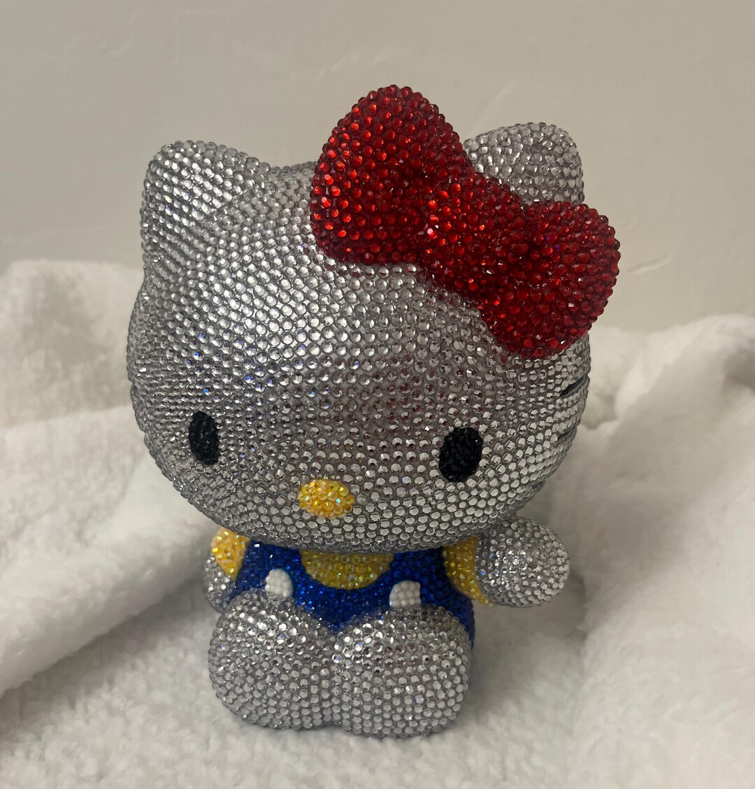 Hello Kitty Bedazzled Piggy Bank - Etsy