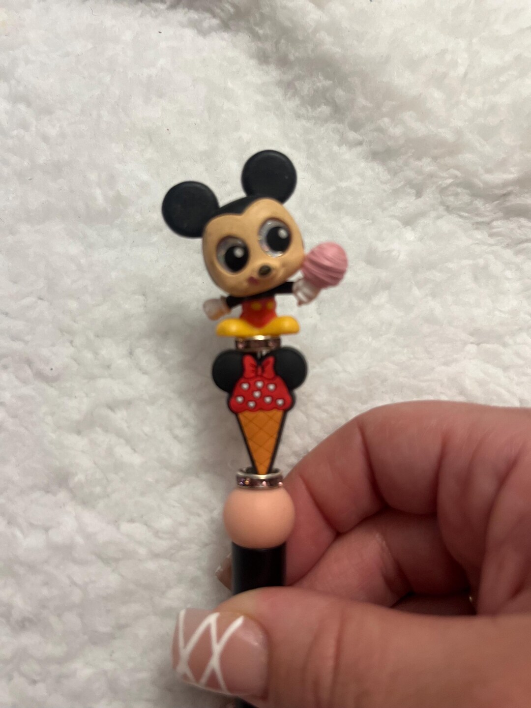 Mickey Mouse Dorable Pen With Focals , Writes in Black Ink and Comes ...