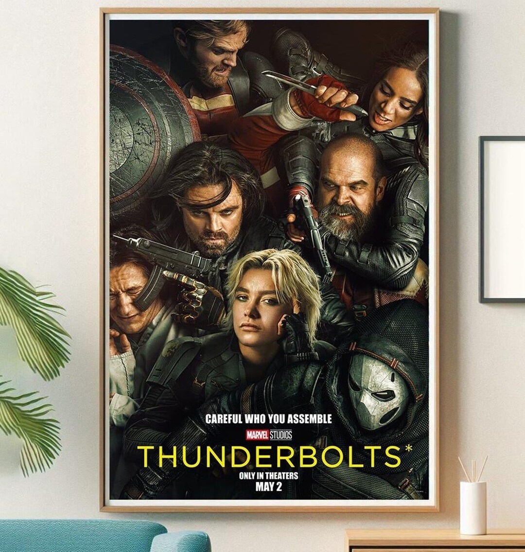 Thunderbolts* Film Poster - Movie Poster - High Quality Poster - Etsy