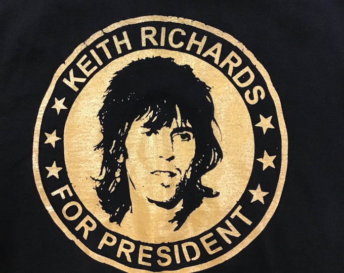 Keith Richards Fans !!!...rare Shirt - Etsy