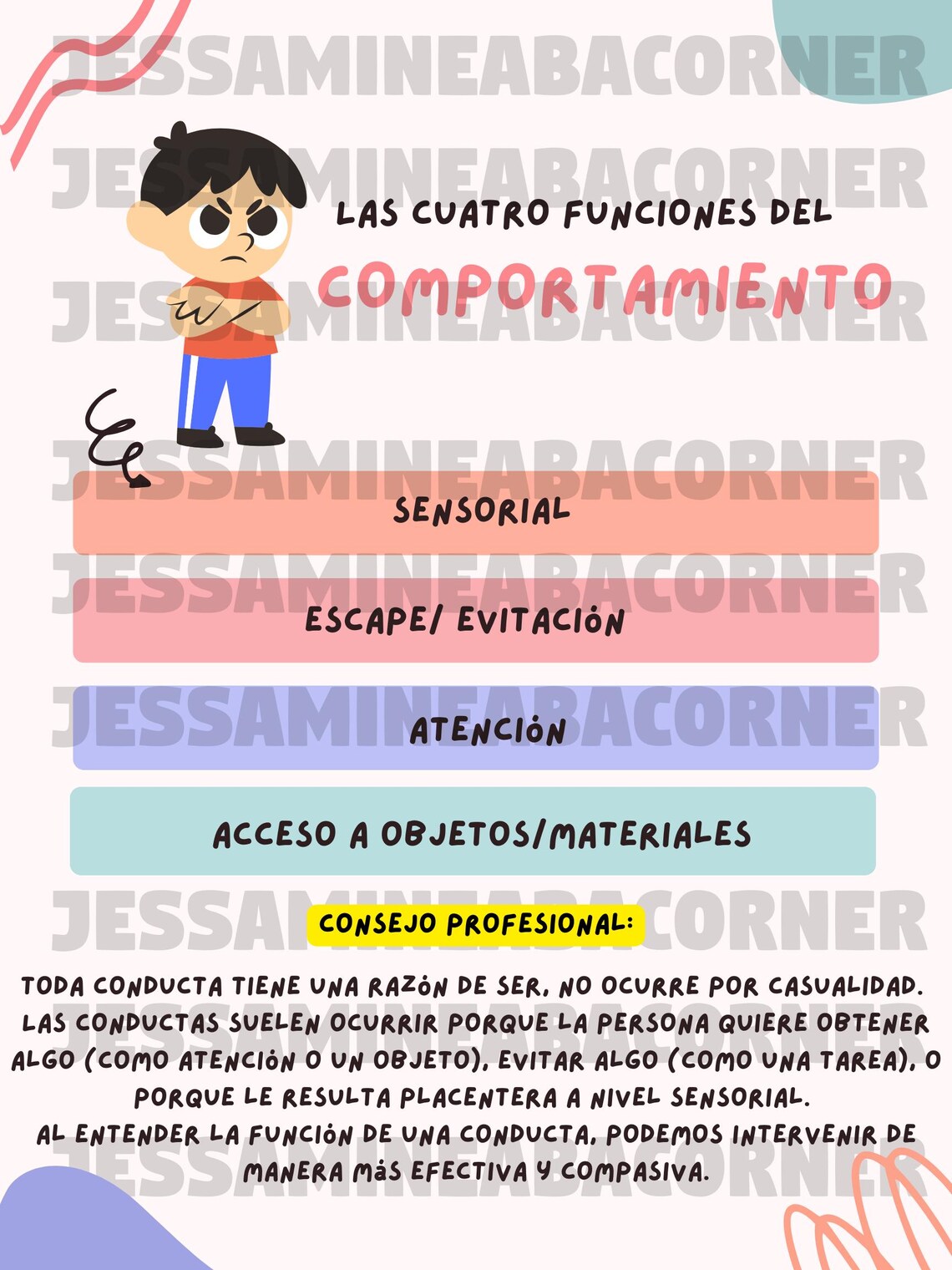 Functions of Behavior PDF | Bilingual English & Spanish | Easy Behavior ...