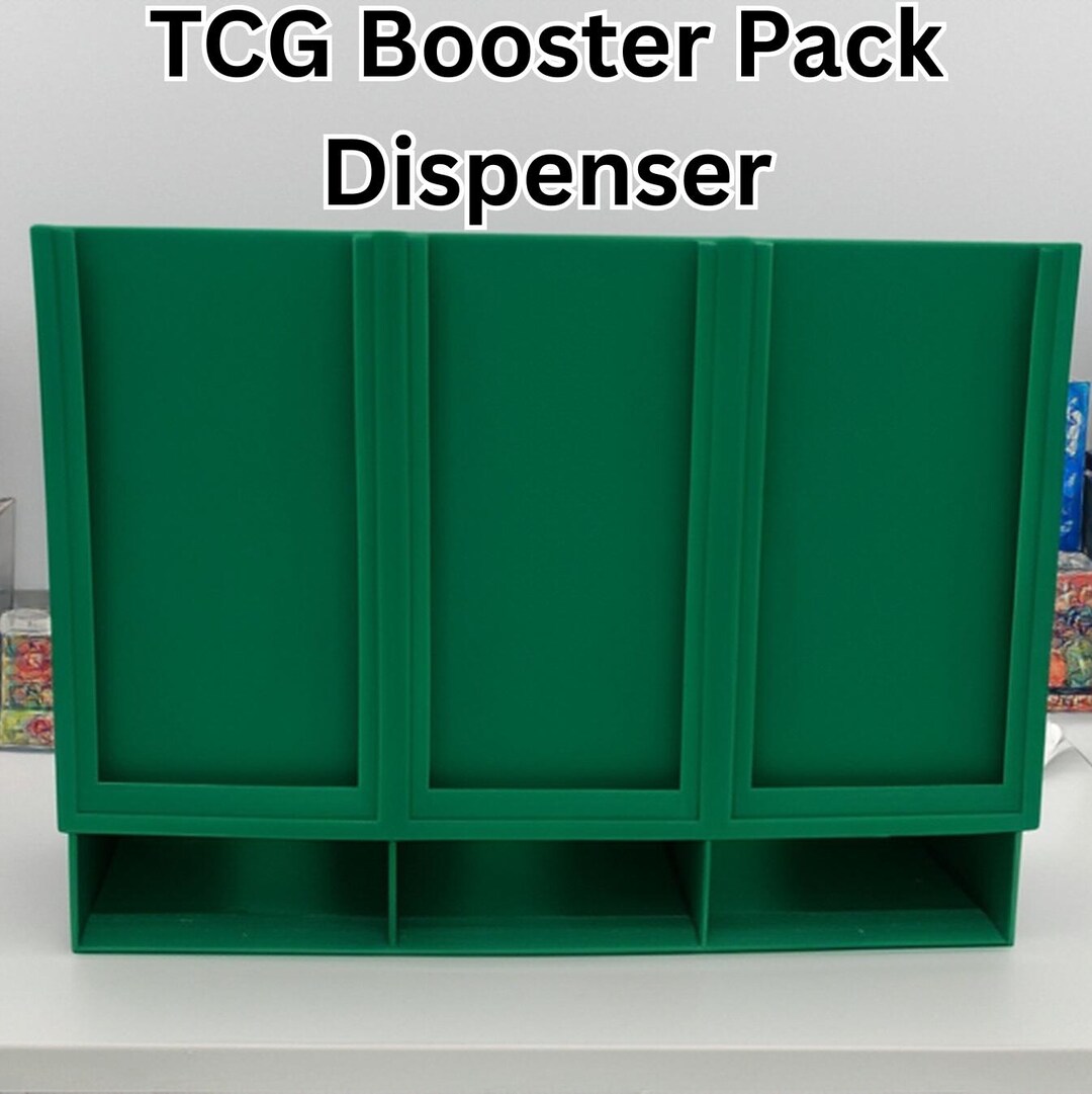TCG Booster Pack Dispenser, Pokémon, Yu-gi-oh, One Piece, Magic the ...