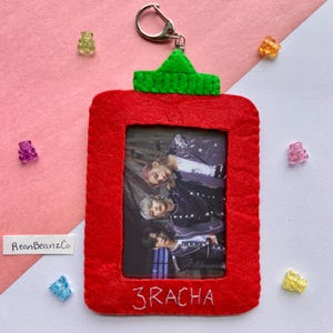 3RACHA Stray Kids Felt Photocard Holder Bangchan, Changbin, Han Jisung ...