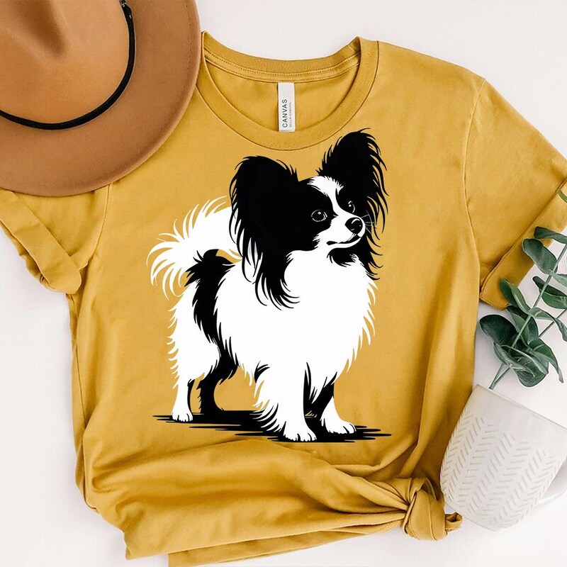 Funny Papillon Dog - Etsy