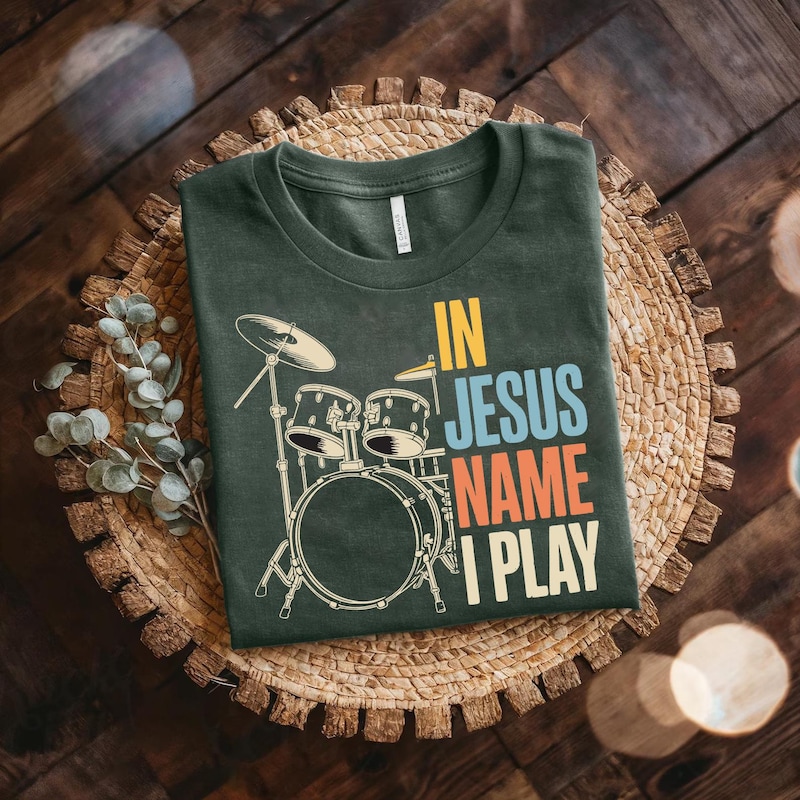 In Jesus Name I Play - Etsy