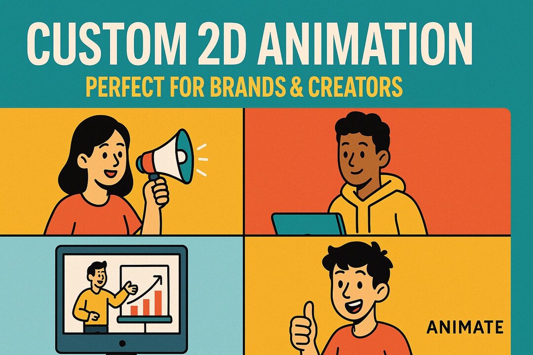 Professional 2D Animation Design | Custom Animated Videos for Your ...