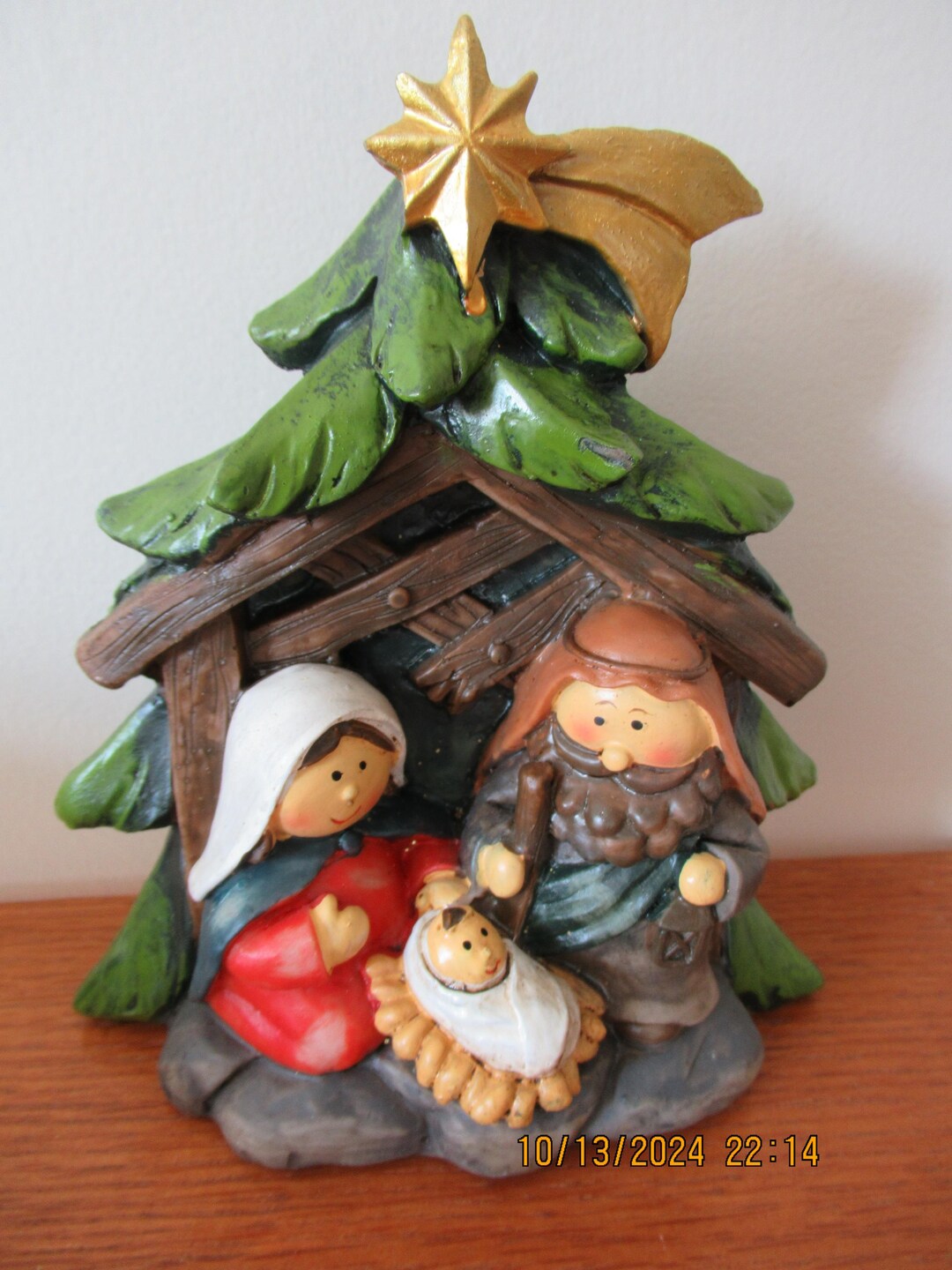 Colorful Nativity Scene - Etsy