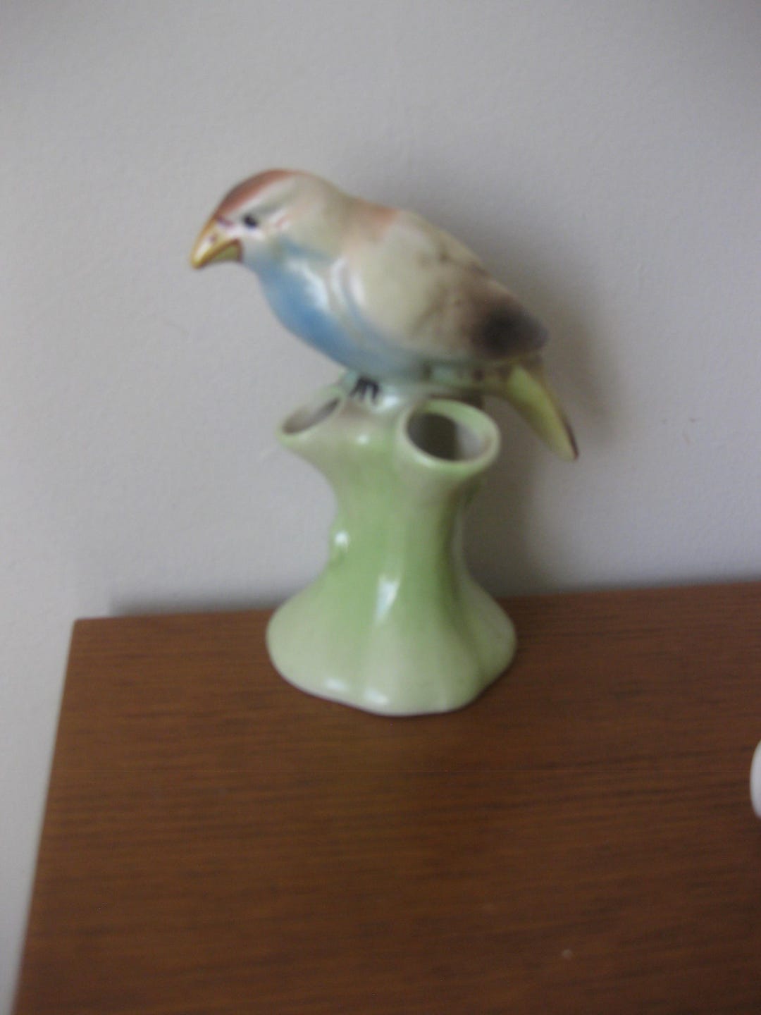 Vintage Ceramic Bird Flower Frog for Flowers - Etsy
