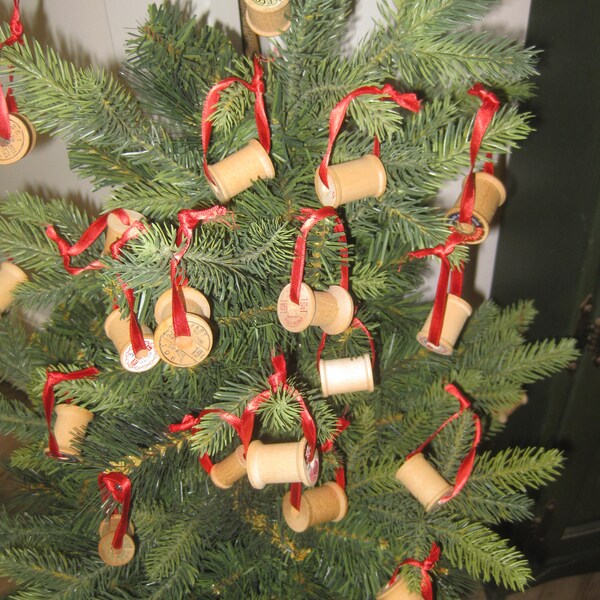 Spool Ornaments - Etsy
