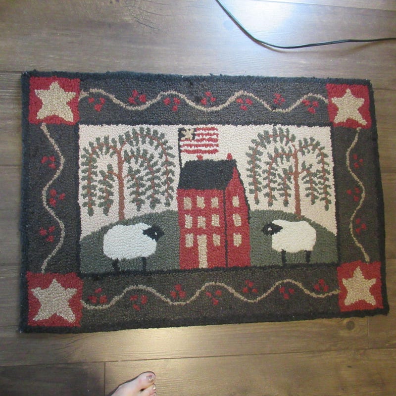 Wool Hooked Rugs - Etsy