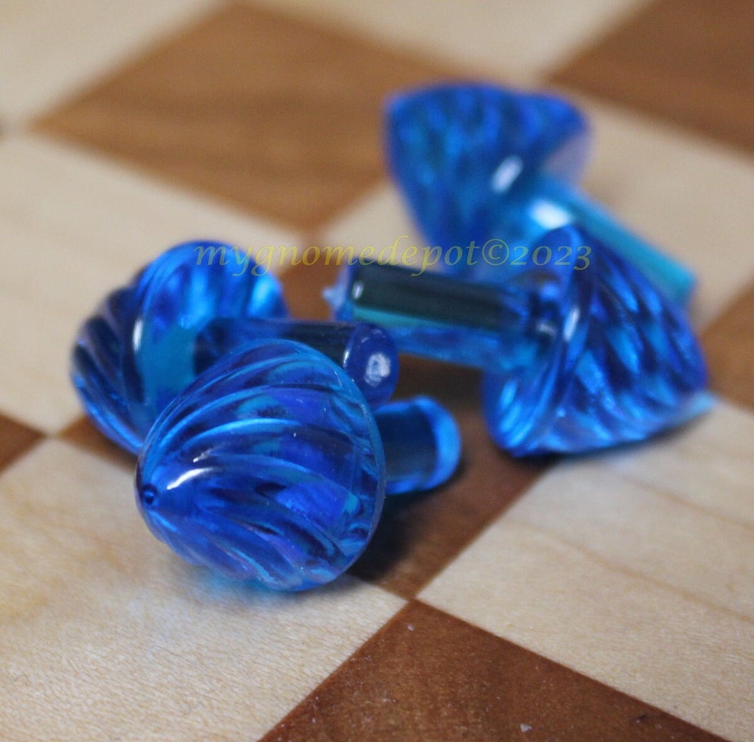 Ceramic Tree Bulbs BLUE (30) Swirl Bulbs Replacement Bulbs for Vintage ...