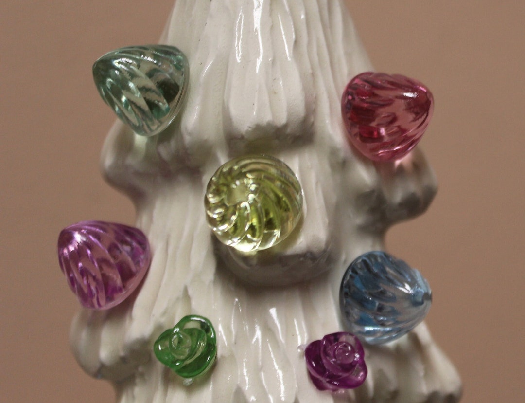 Ceramic Tree Bulbs Pastel Easter Spring 30 Swirl Bulbs Replacement ...