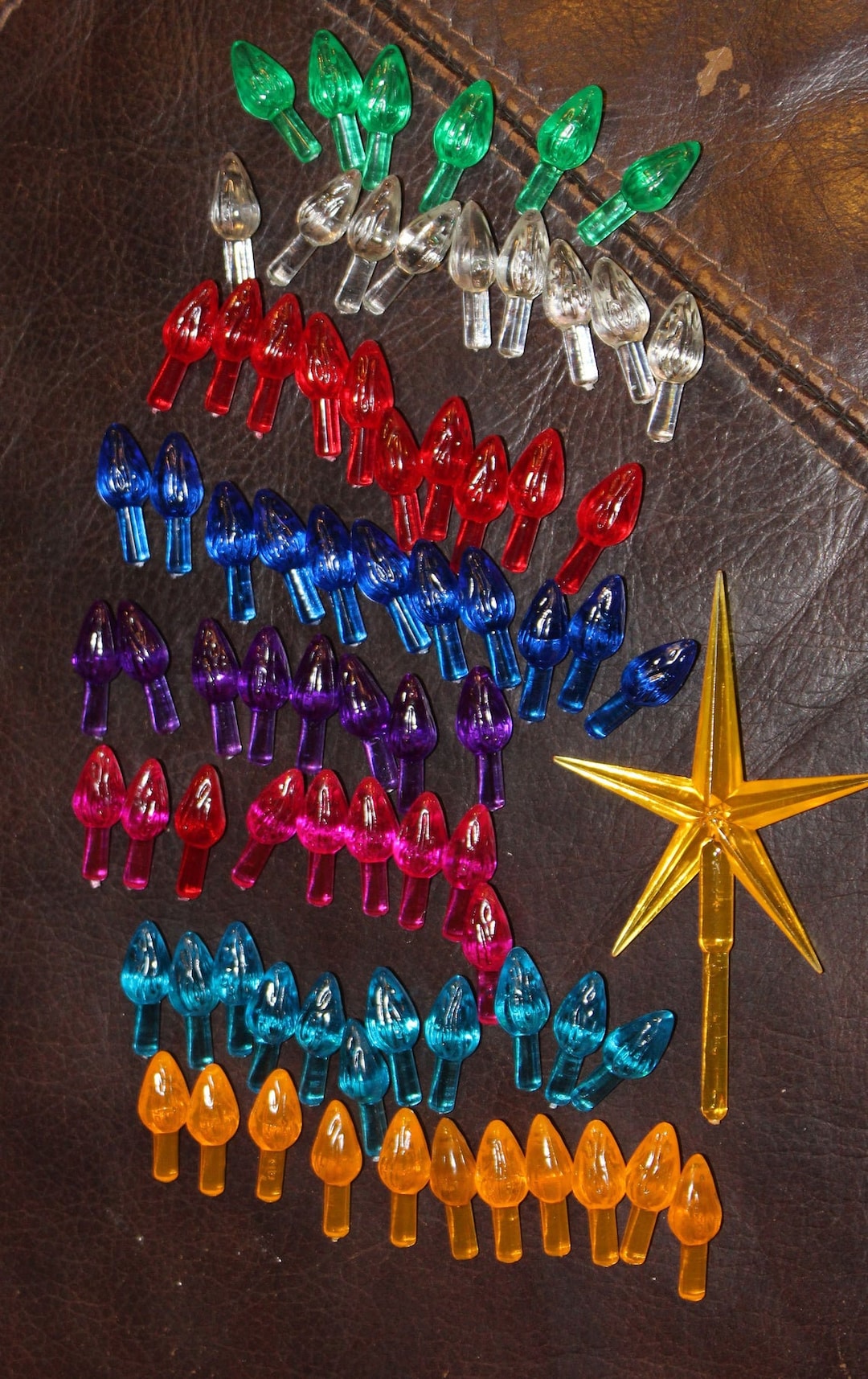 Medium Twist Ceramic Tree Replacement Lights 25, 50 or 75 Bulbs Lights ...