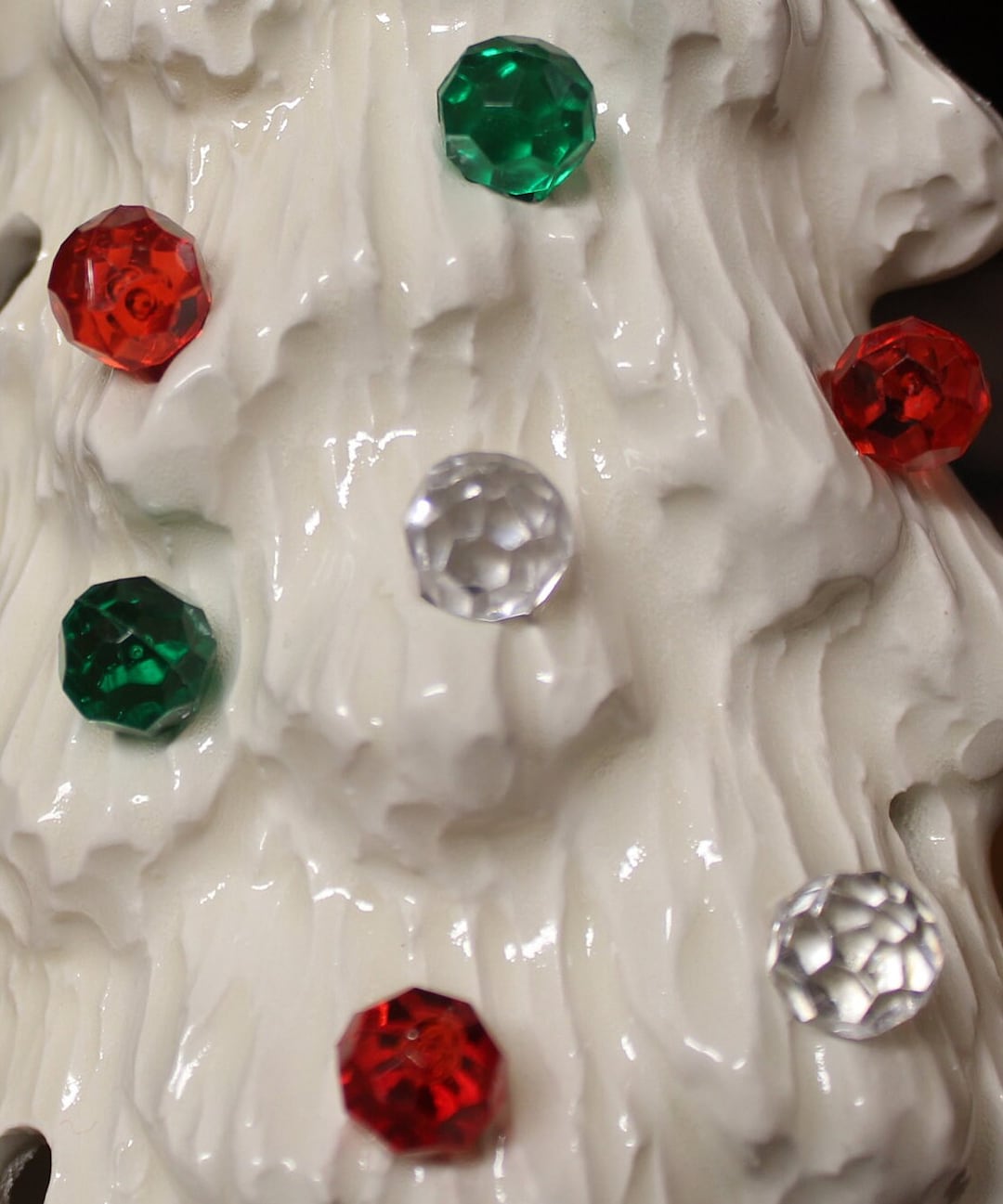 Ball Tree Replacement Bulbs Ceramic Christmas Tree Bulbs 90 Red/green ...