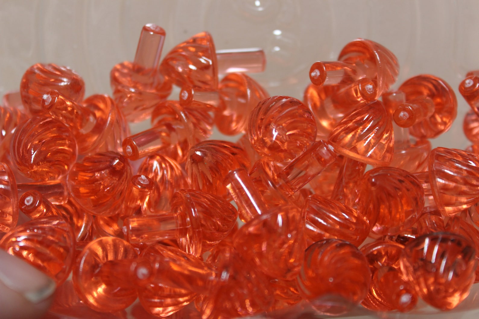 Ceramic Tree Bulbs Pink (30) Swirl Bulbs Replacement Bulbs for Vintage ...