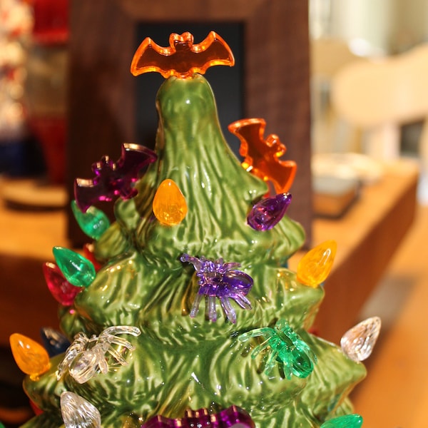 Ceramic Christmas Tree Topper ROSE Ceramic Tree Decoration - Etsy