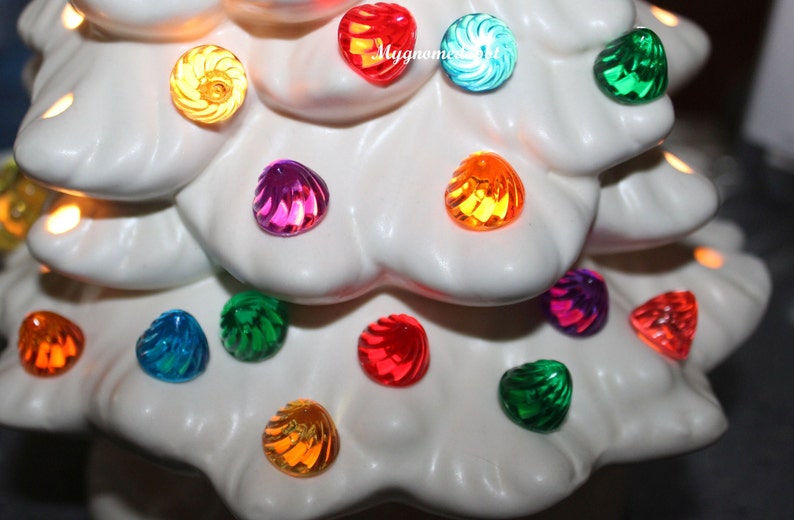 Ceramic Tree Bulbs Swirl Bulbs Replacement Bulbs for Vintage Trees ...