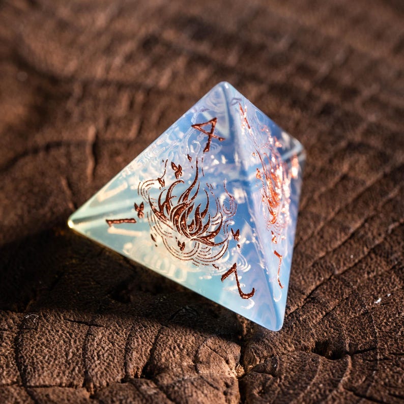 Opalite Glass Dice Set: Elden Ring Malenia Inspired DND Dice - Etsy Canada