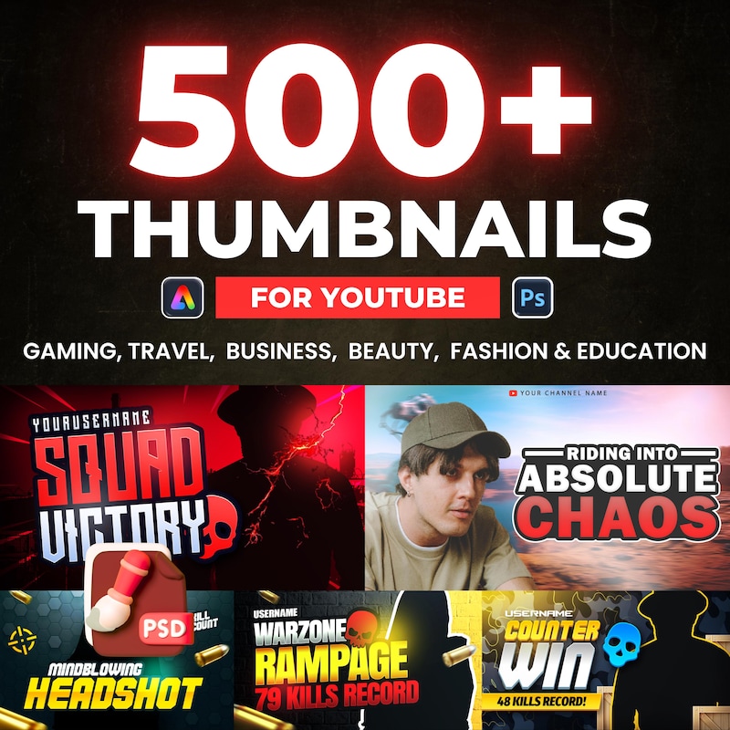 Vtuber Youtube Thumbnail - Etsy