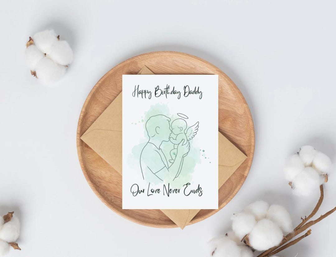 Birthday Card From Baby in Heaven |baby Loss Remembrance | Miscarriage ...