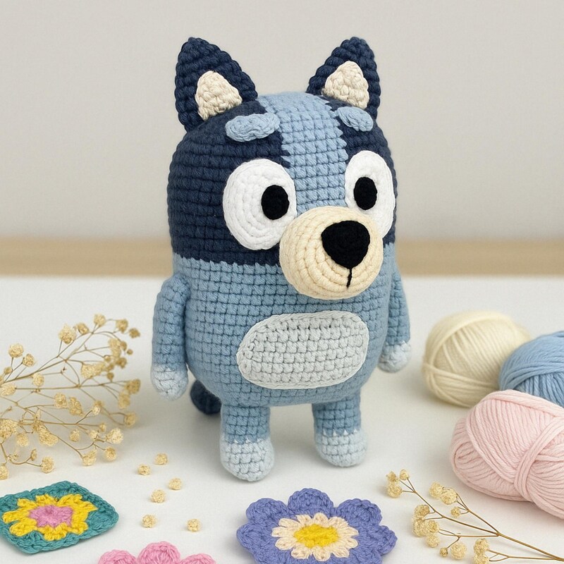 Bluey Crochet Pattern - Etsy