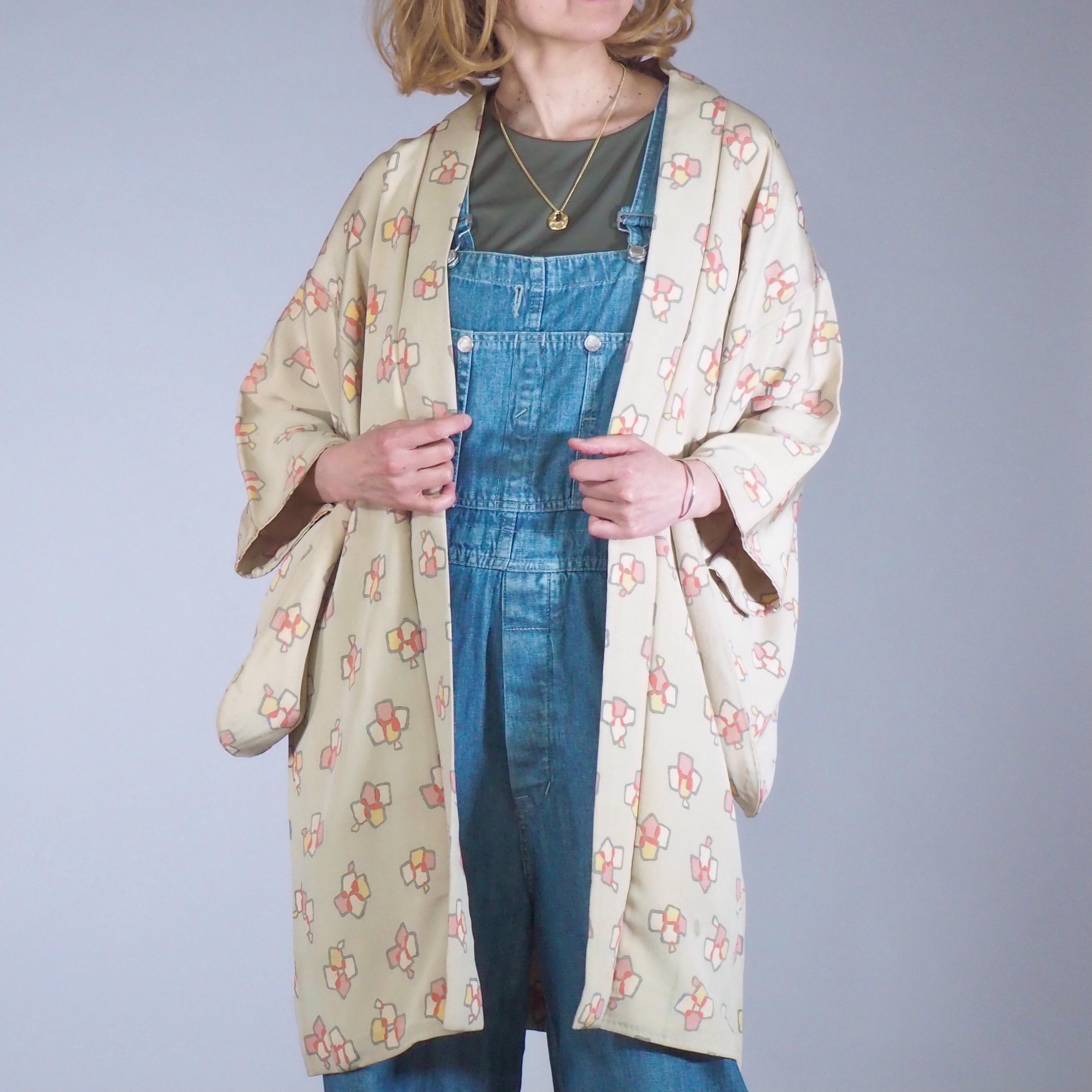 Japan Vintage Kimono Haori, Mens Haori, Women Haori, Kimono Jacket ...