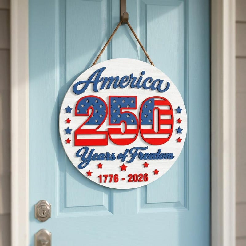 America 250 Door Decor - Etsy
