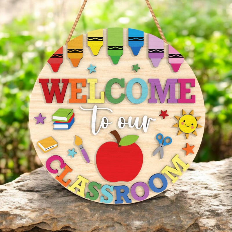 Welcome to Our Classroom Sign - Etsy